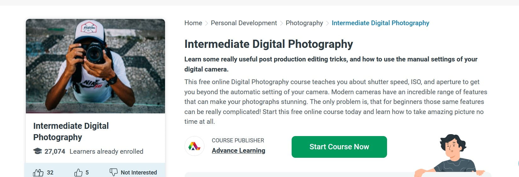 Top 10 Best Free Photography Classes In 2025 [Don't miss THIS]