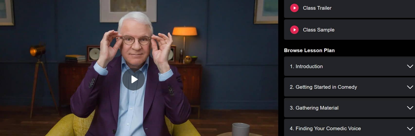 The Steve Martin MasterClass Review: Worth it? - Legit Course Reviewers