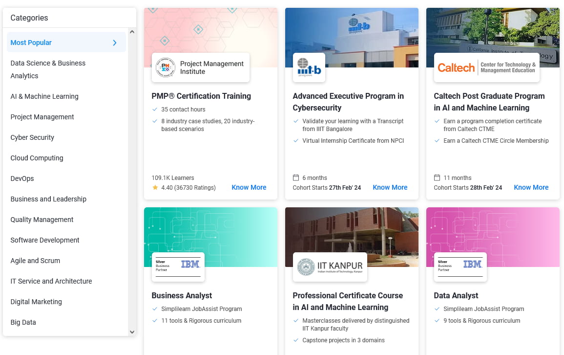 Simplilearn Review in 2025: Legit? Is It Worth It? - [Don't Miss this]