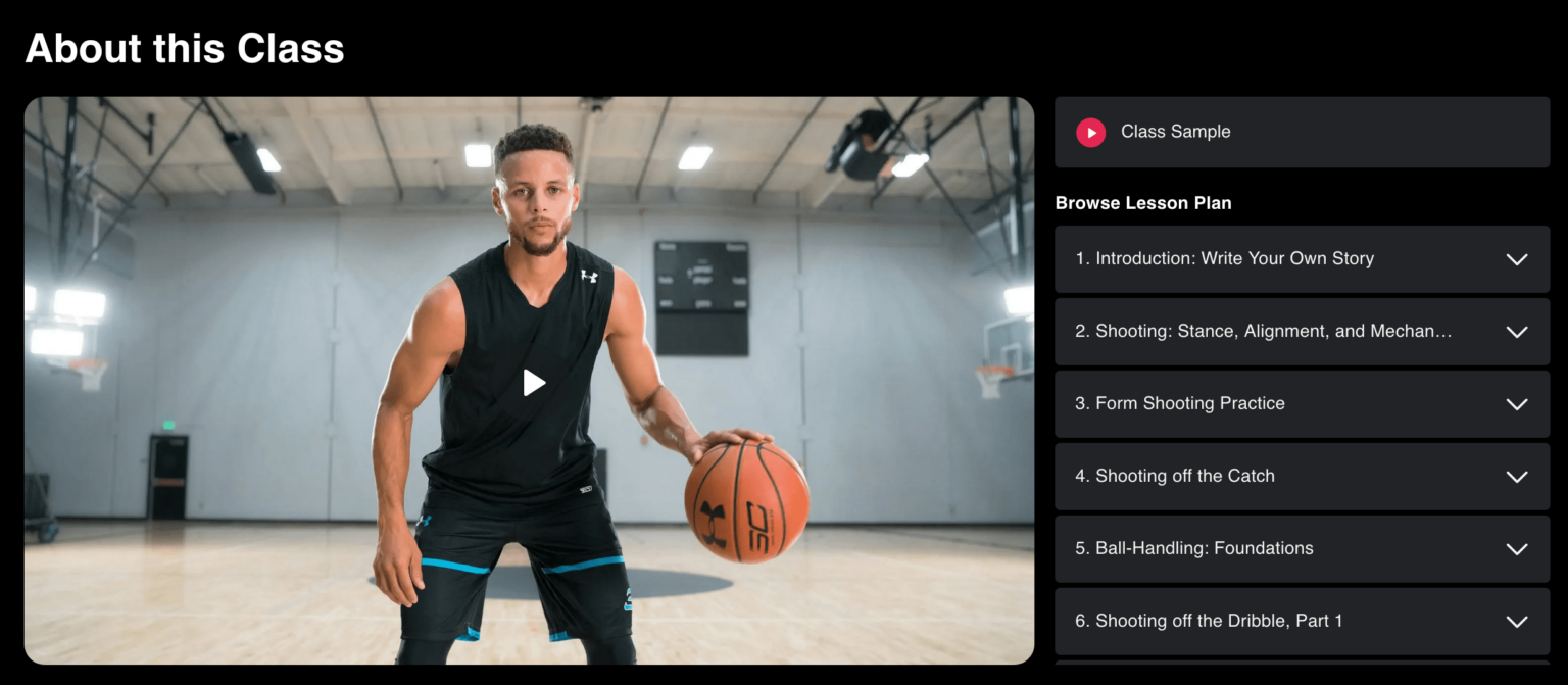 Stephen Curry Masterclass Review 2025: Worth it? - [Don't Miss]
