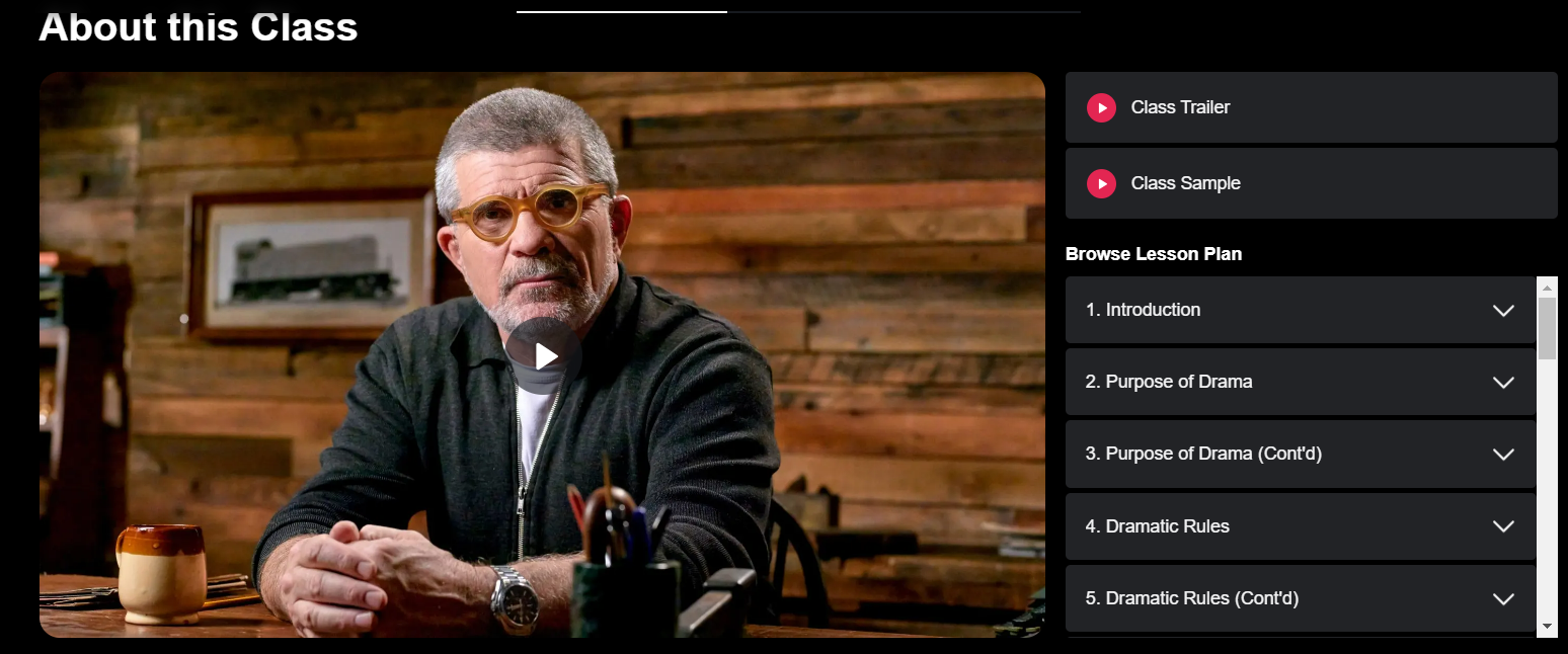 David Mamet Masterclass Review 2025: worth it? - Legit Course Reviewers